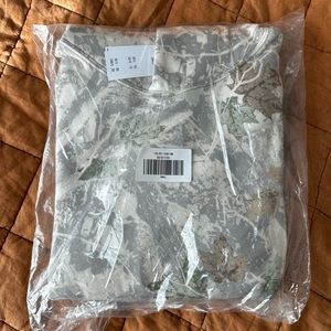 Abercrombie & Fitch | Shirts | Abercrombie Essential Popover Hoodie Off White Camo | Poshmark